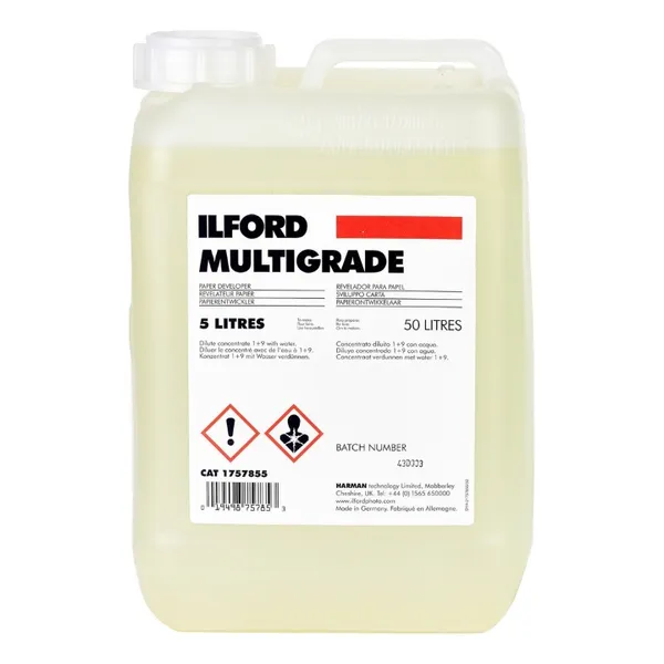 Ilford Multigrade Developer Liquid Concentrate - 5L 1757855 | C.R. Kennedy