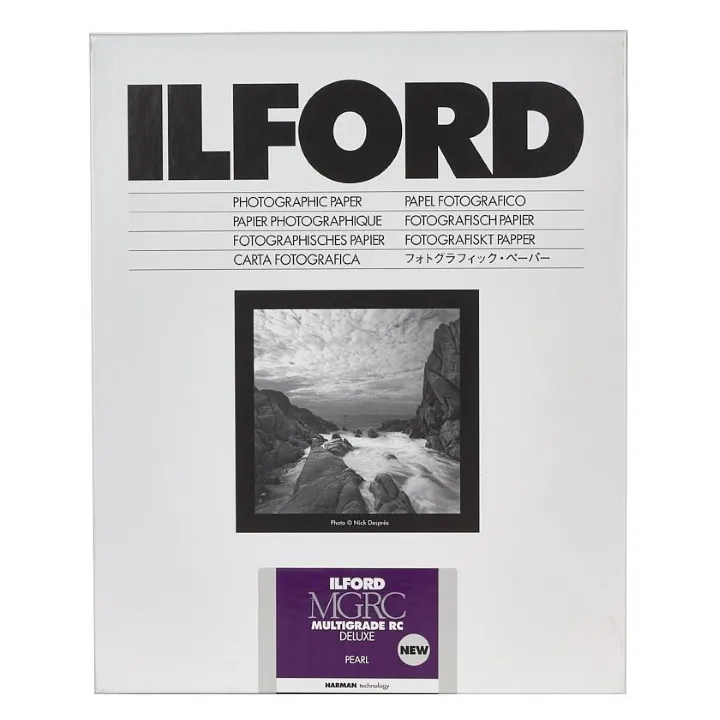 Ilford Multigrade Deluxe Pearl 8x10" 100 Sheets Darkroom Paper ...