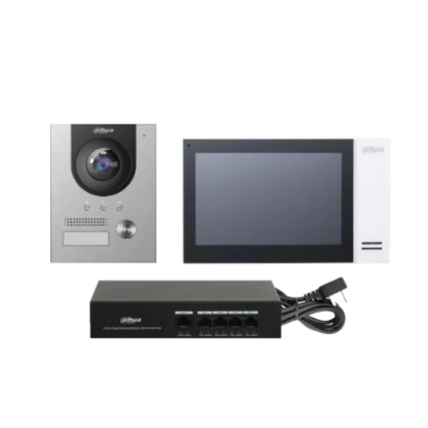 Dahua IP Villa Intercom Kit Surface mount White - NEW KTP01L-S | C.R ... Dahua IP Villa Intercom Kit Surface mount White - NEW KTP01L-S | C.R ...